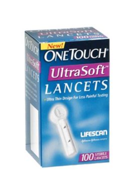 ONETOUCH ULTRASOFT LANCETS 100ct. - Diabetic Outlet