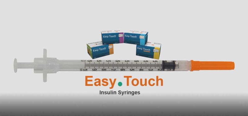 EASYTOUCH INSULIN SYRINGES NOW AVAILABLE AT DIABETIC OUTLET - Diabetic ...