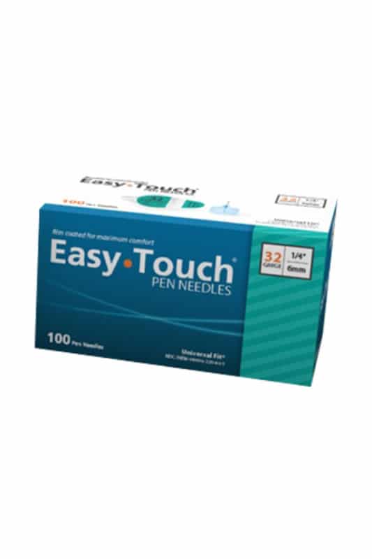 EasyTouch Insulin Pen Needles 100 ct. - Diabetic Outlet