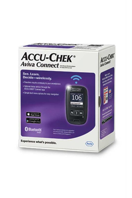 ACCU-CHEK AVIVA CONNECT GLUCOSE METER KIT - Diabetic Outlet