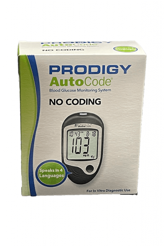Prodigy AutoCode Meter Kit (Meter + 10 Strips + 10 Lancets + 1 Lancing ...