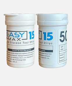 EasyMax 15 Test Strips 50ct. - Diabetic Outlet