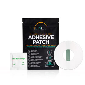 MirTouch Adhesive Patch for Freestyle Libre 1, 2, 3 Sensor - 12 Patches ...