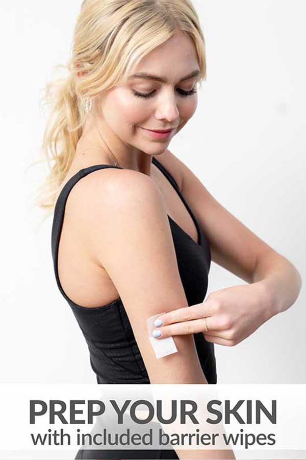 MirTouch Adhesive Patch for Freestyle Libre 1, 2, 3 Sensor - 12 Patches ...