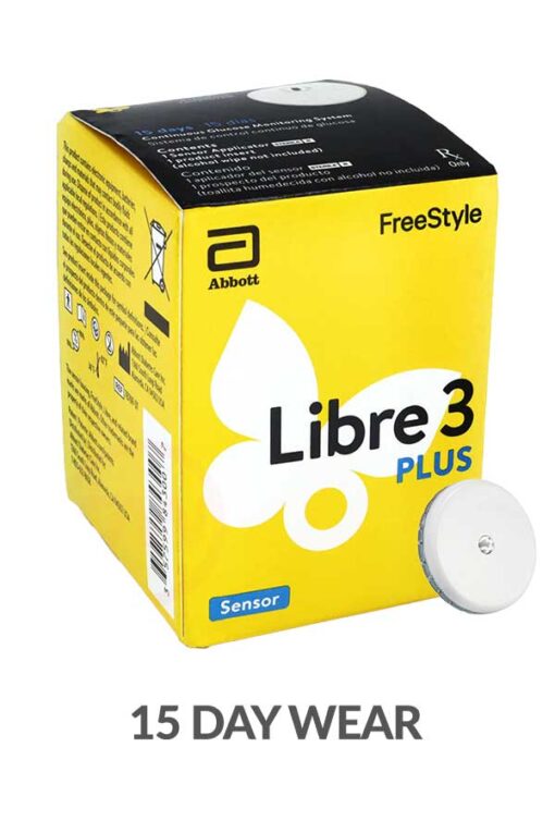 FreeStyle Libre 3 PLUS Sensor | 15 DAY WEAR | World's Smallest ...
