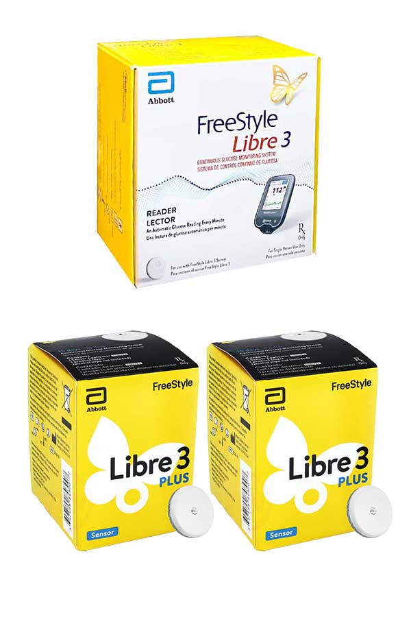FreeStyle Libre 3 Reader + Libre 3 Plus Sensor x 2 - Diabetic Outlet
